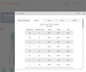 Increase Apparel Conversions with These Sizing Tips - Practical Ecommerce