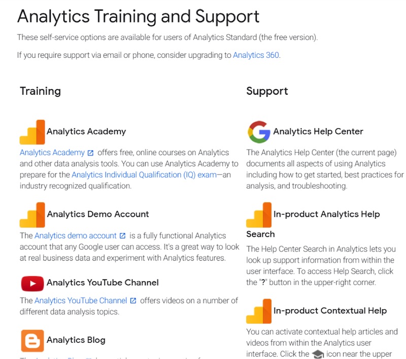 Using Google Analytics’ Learning Resources - Practical Ecommerce