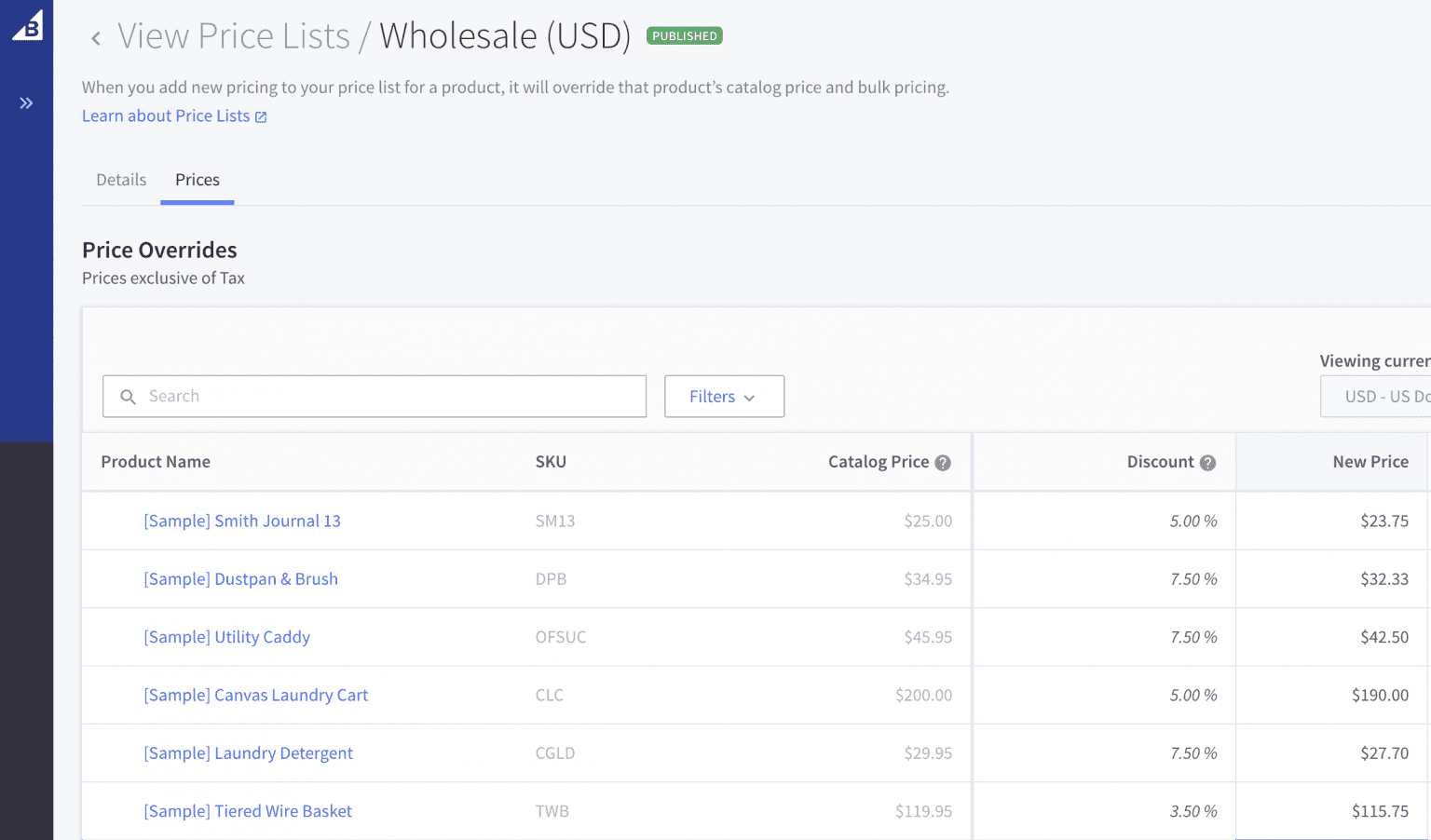 Managing Custom Prices in BigCommerce - Practical Ecommerce